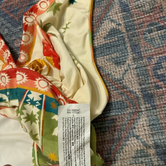FARM Rio | Swim | Farm Rio Rainbow Sunset Printed Swimsuit | Poshmark